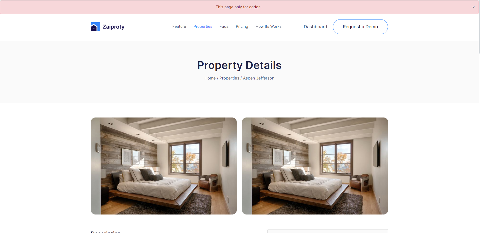 Zaiproty - Property Listing Addon. by zainiktheme | CodeCanyon